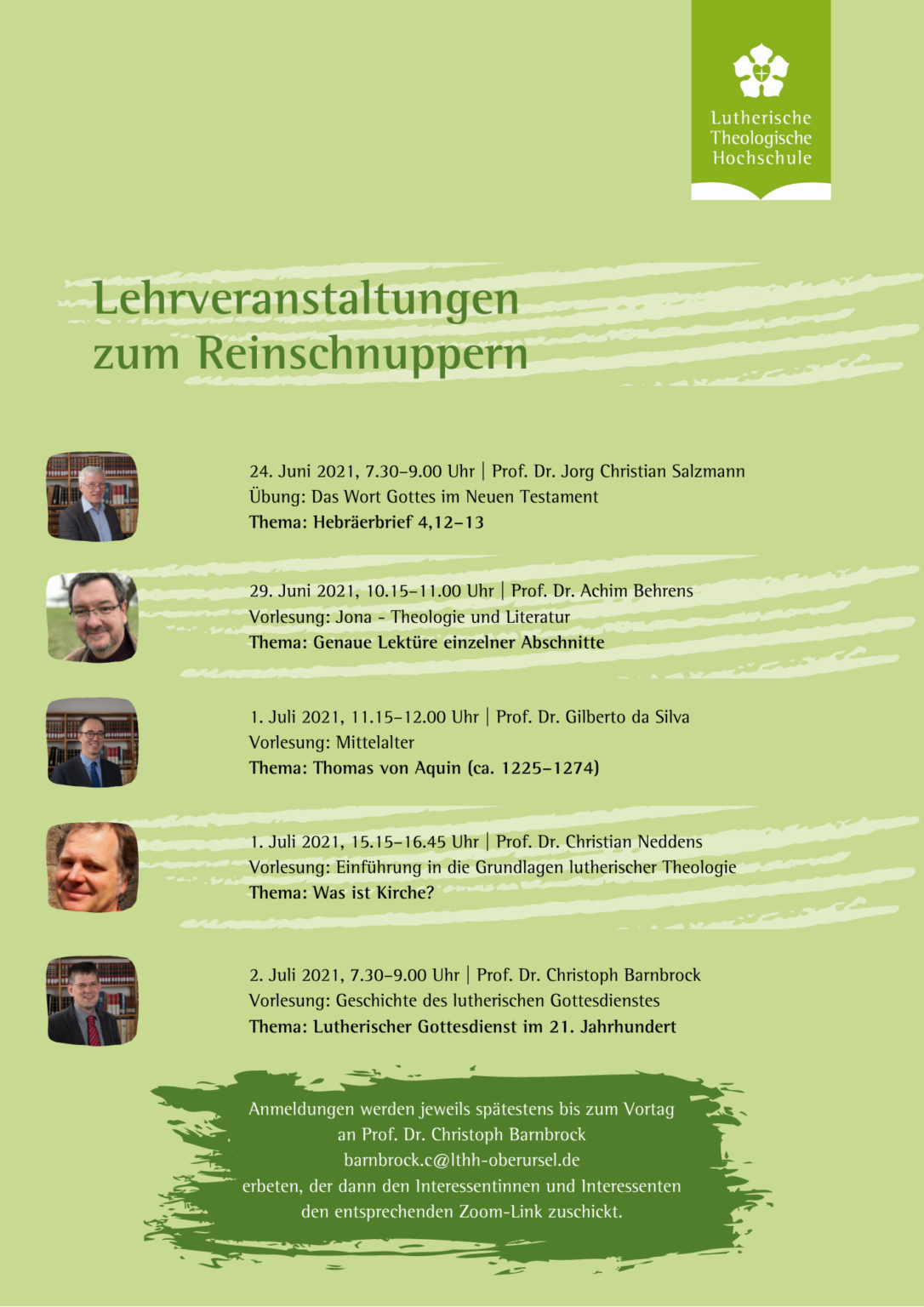 Theologie zum Reinschnuppern – SELKjugend